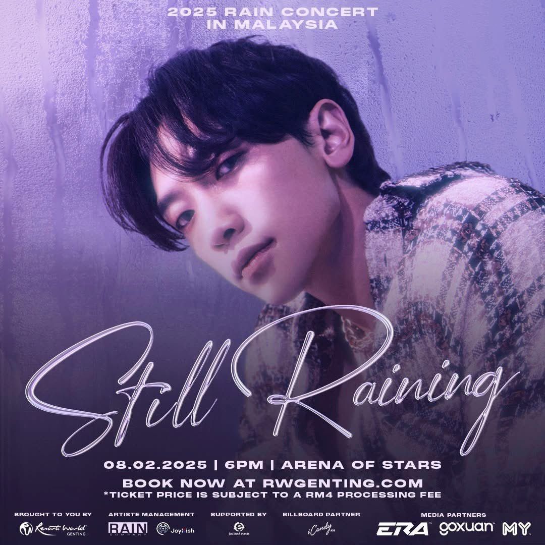 Rain Still Raining Tour in Malaysia 2025, Tickets & Vouchers, Event Tickets on Carousell