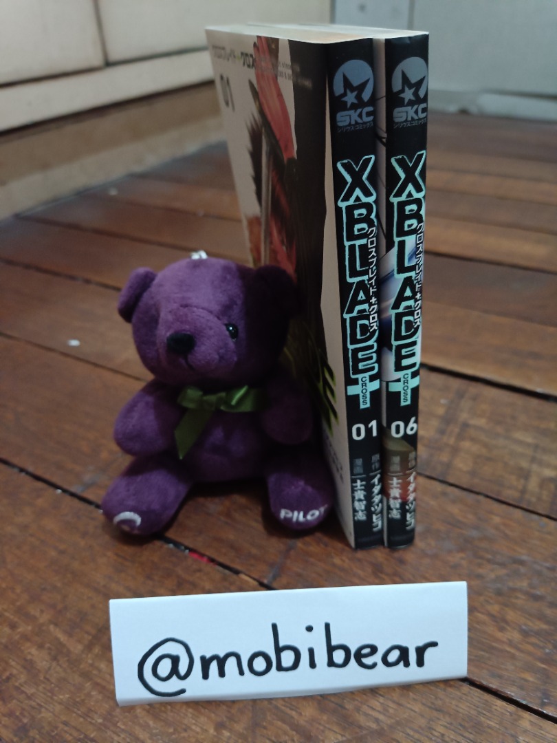 [RAW JAPANESE MANGA] X-Blade Cross (XBLADE+ -CROSS-) (with furigana), Hobbies & Toys, Books ...