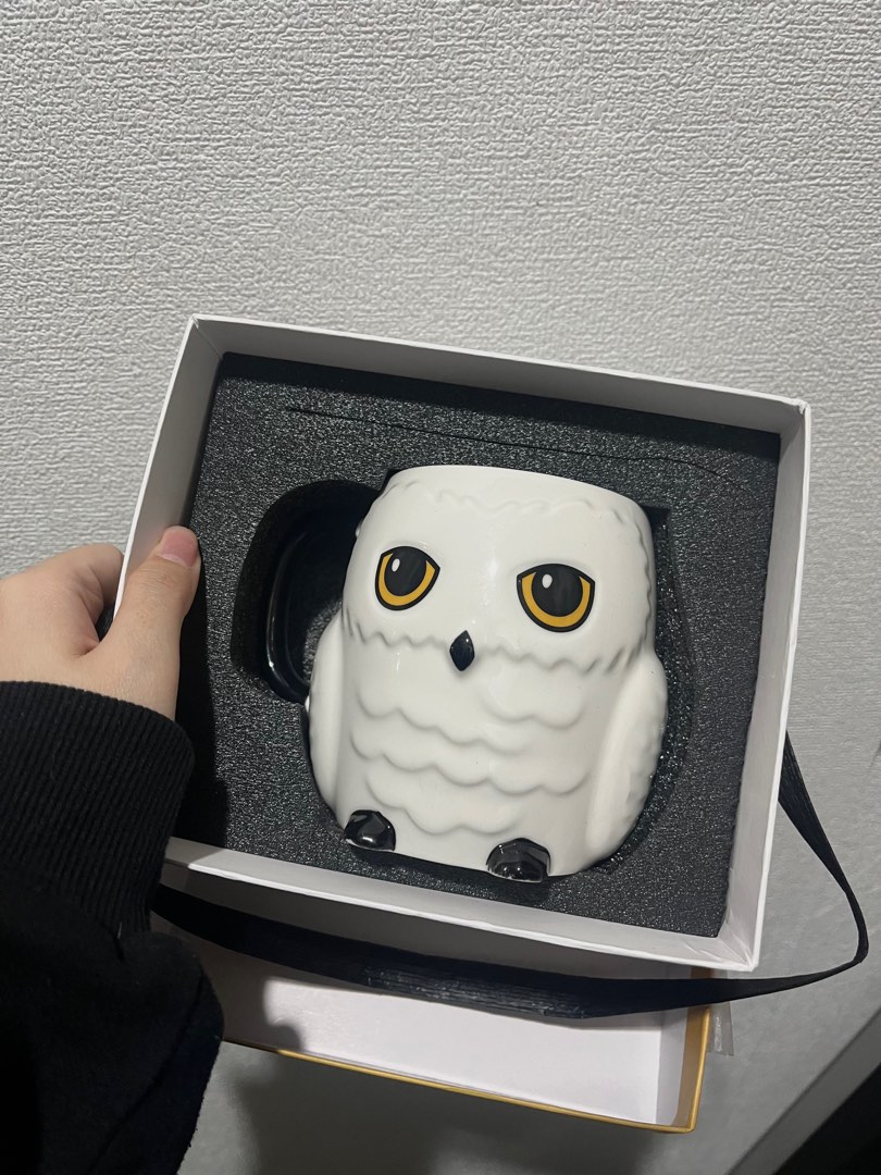 [READY] Miniso x Harry Potter Mug Hedwig, Kitchen & Appliances di Carousell