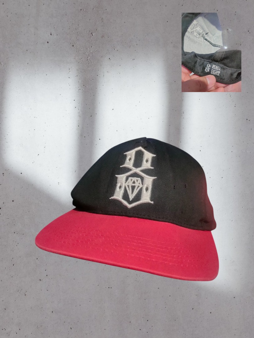 Rebel Eight Hat, Men's Fashion, Watches & Accessories, Caps & Hats on ...