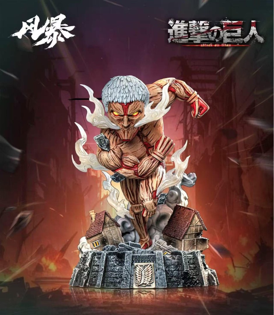 RESIN - Pre Order - Attack On Titan (AOT) - Storm studio - Armored ...
