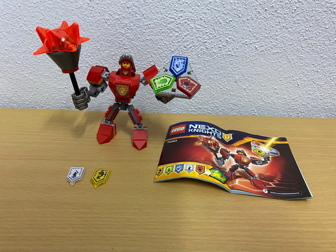 Retired Lego NEXO KNIGHT 70363 Battle Suit Macy, Hobbies & Toys, Toys ...