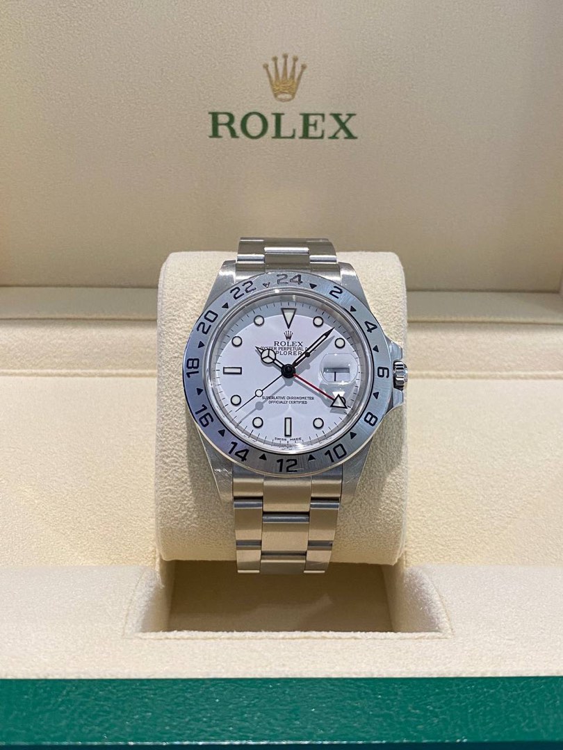 Rolex Explorer II Polar White Dial, Luxury, Watches on Carousell