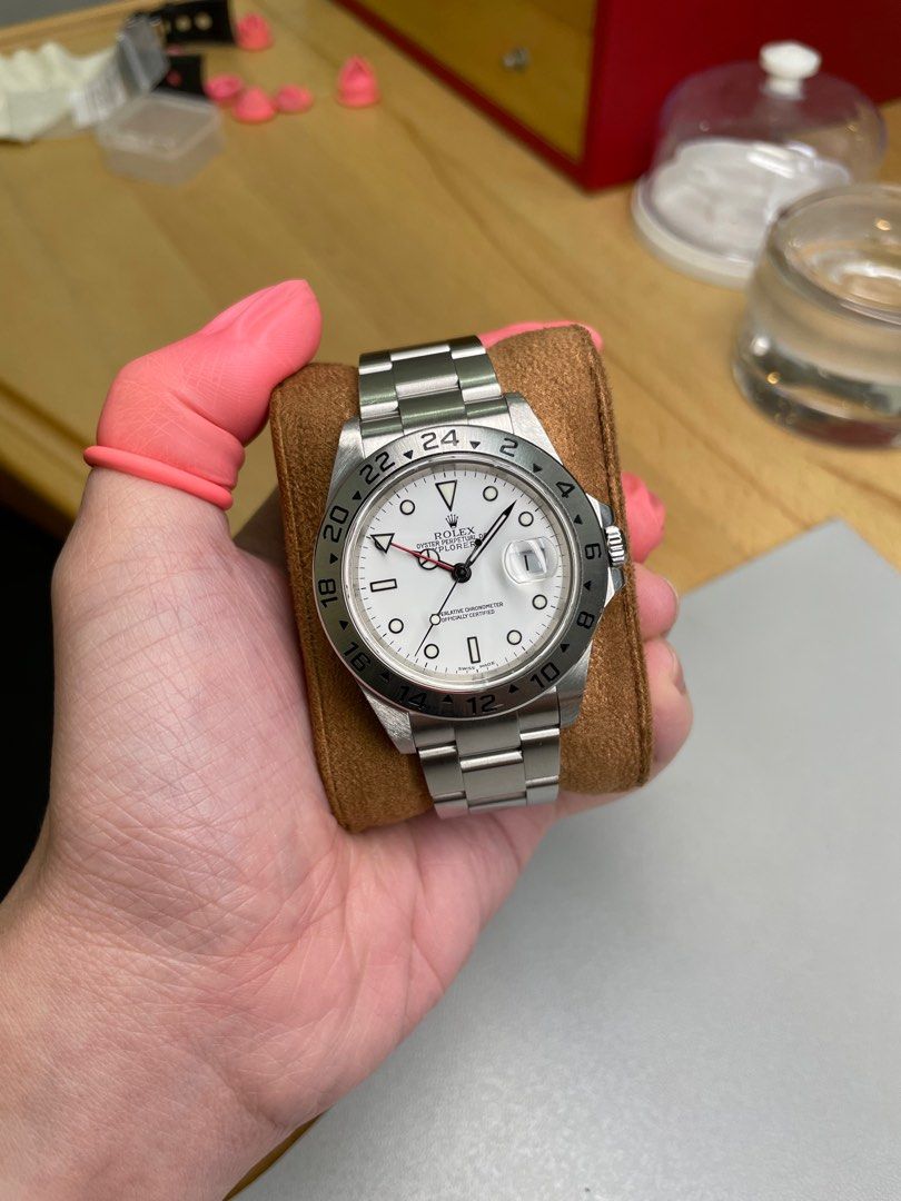 Rolex Explorer II Polar White Dial Used | Watch Only, Luxury, Watches ...