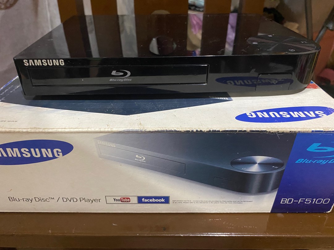 SAMSUNG BLU RAY DISC/DVD PLAYER, TV & Home Appliances, TV ...