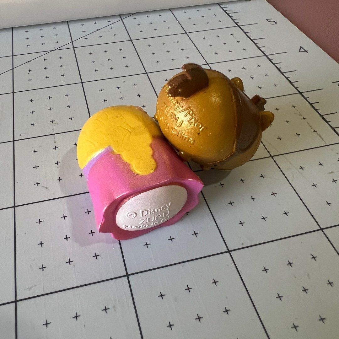 SET - metallic disney tsum tsum mini figure rapunzel bullseye - tangled ...