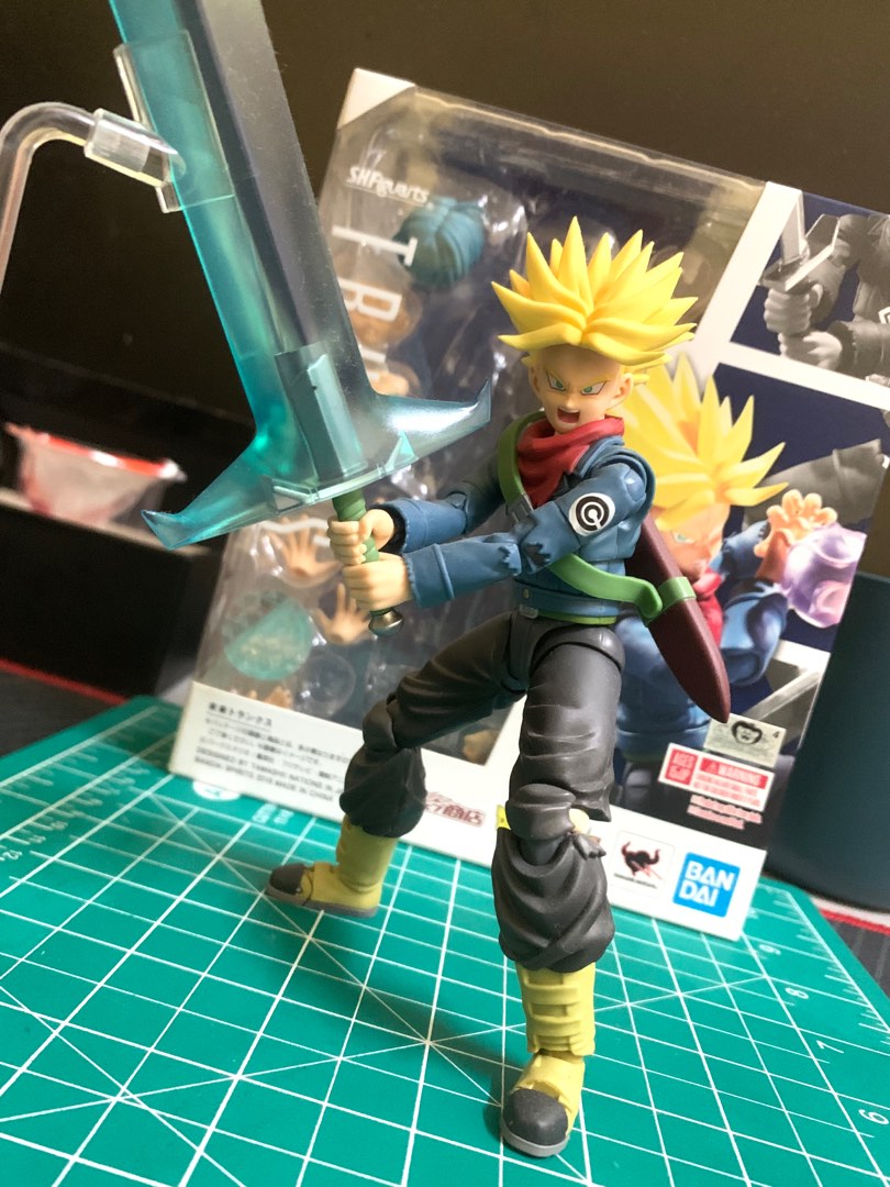 SHF Super Saiyan Future Trunks, Hobbies & Toys, Toys & Games on Carousell