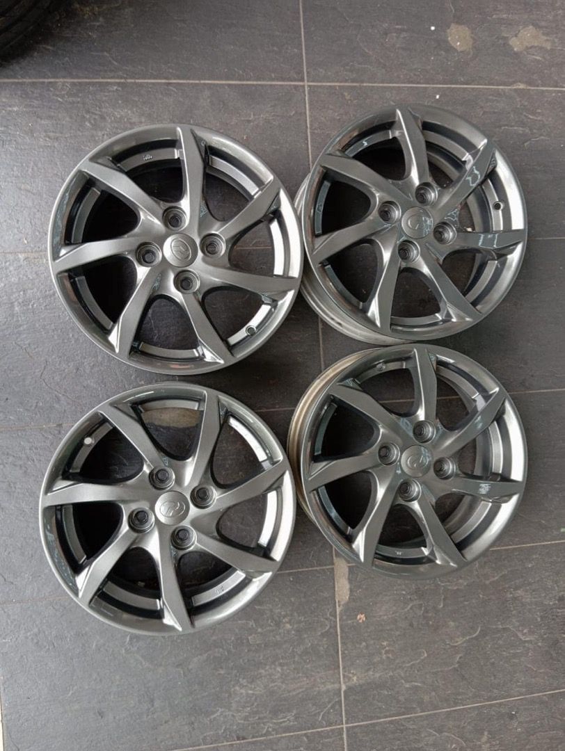 SPORT Rim PERODUA ORI 14" AXIA MYVI VIVA KELISA SAGA WIRA KENARI SATRIA ...