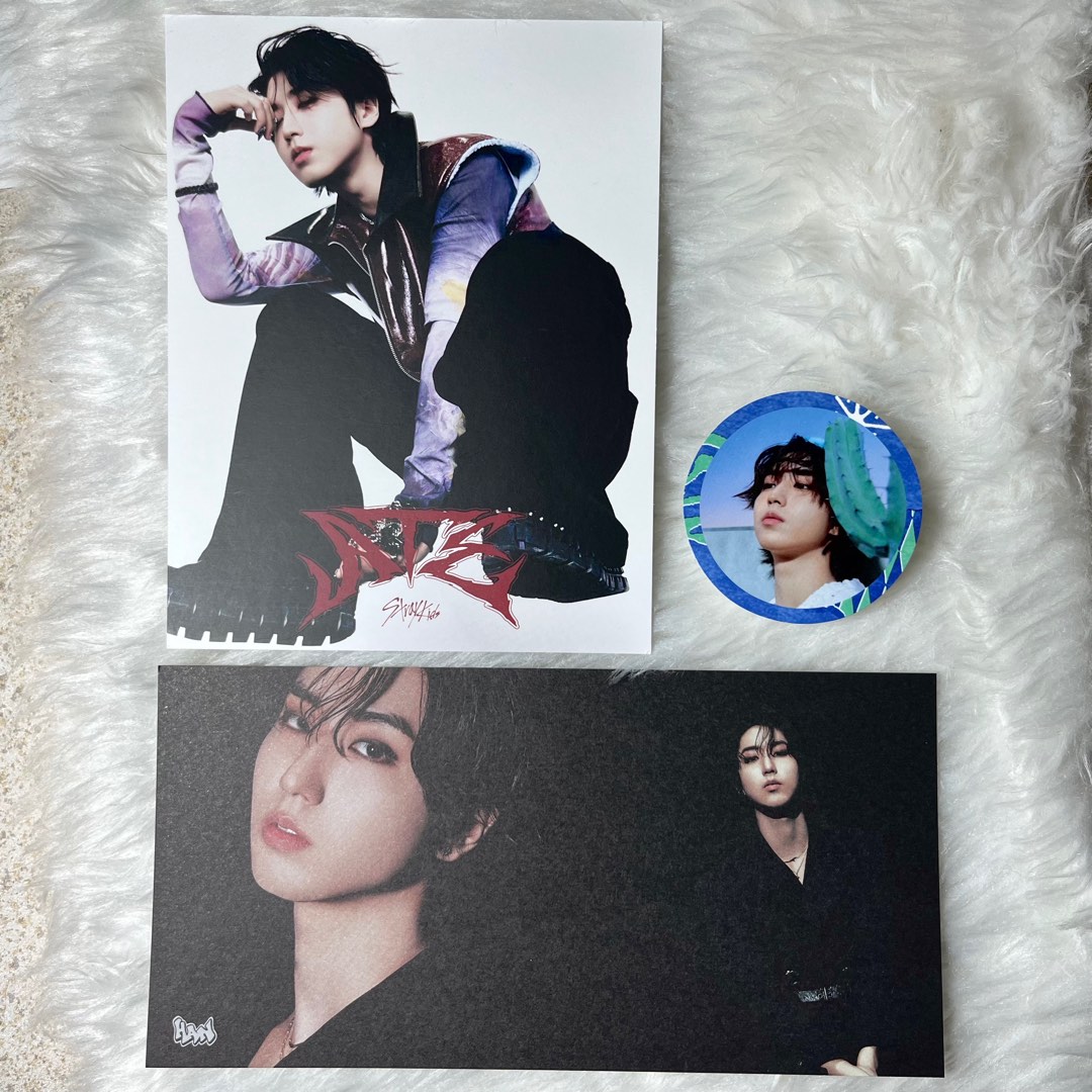[Stray Kids] Han ATE Album Inclusions Sticker and Postcard Set, Hobbies ...