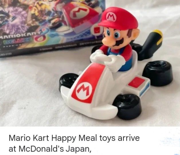 SUPER MARIO BROS MCDONALD HAPPY MEAL JAPAN IMPORTED VERSION McD ...