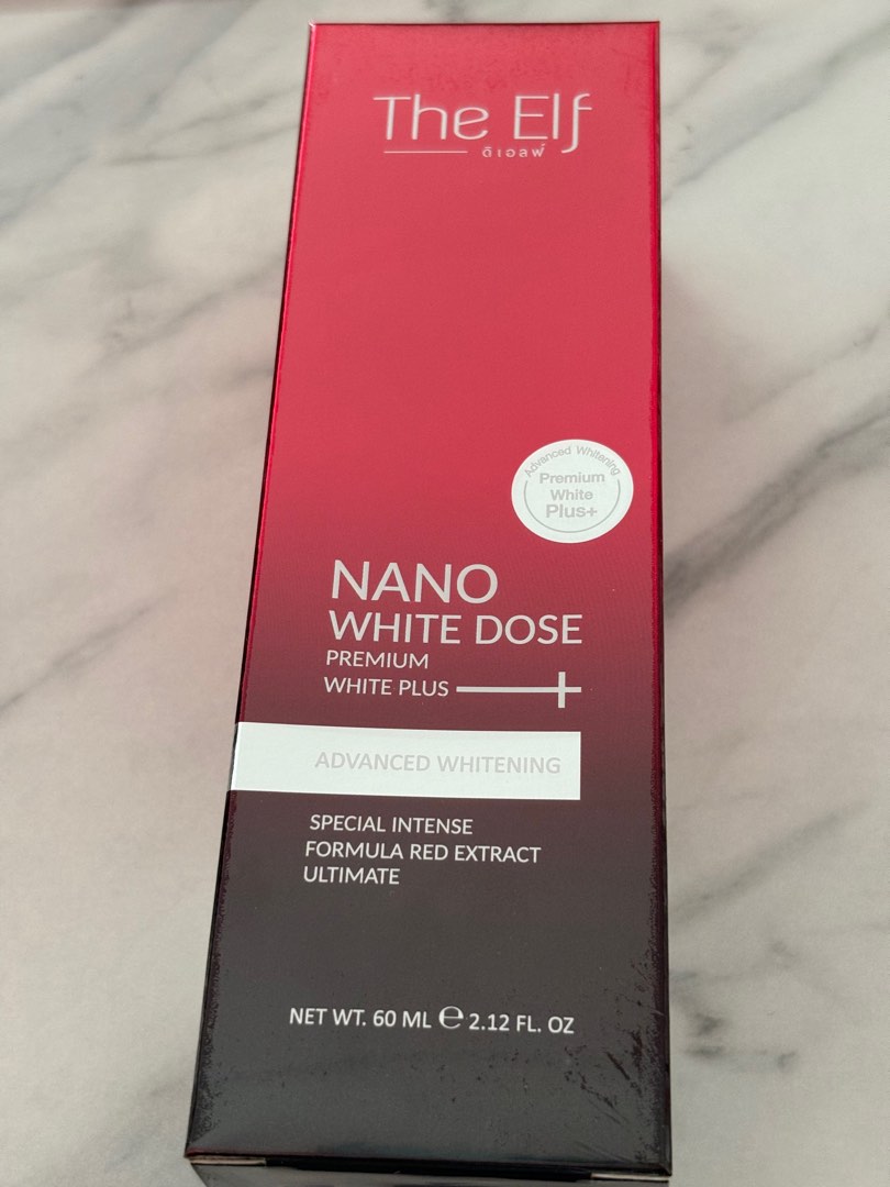 The Elf Nano White Dose Serum Premium White Plus+, Beauty & Personal ...