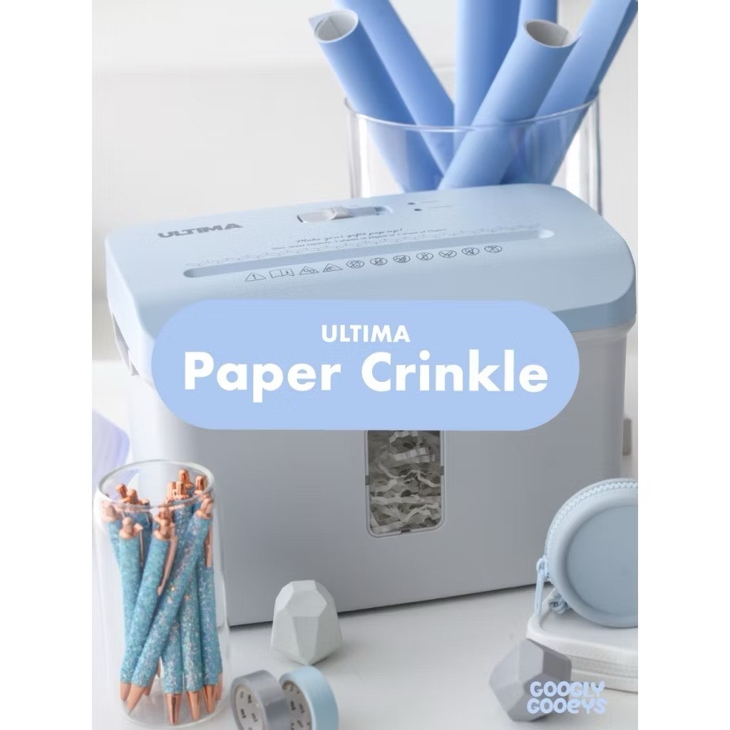 ULTIMA Paper Shredder Crinkle Machine, Hobbies & Toys, Stationary ...