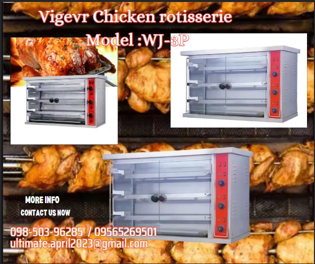 Vigevr Chicken rotisserie Model: WJ-3P, Everything Else, Looking For on ...