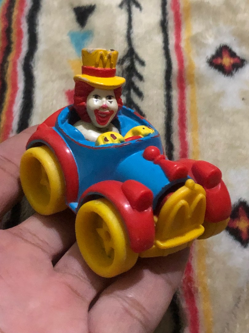 Vintage 1999 McDonalds toy car, Hobbies & Toys, Toys & Games on Carousell