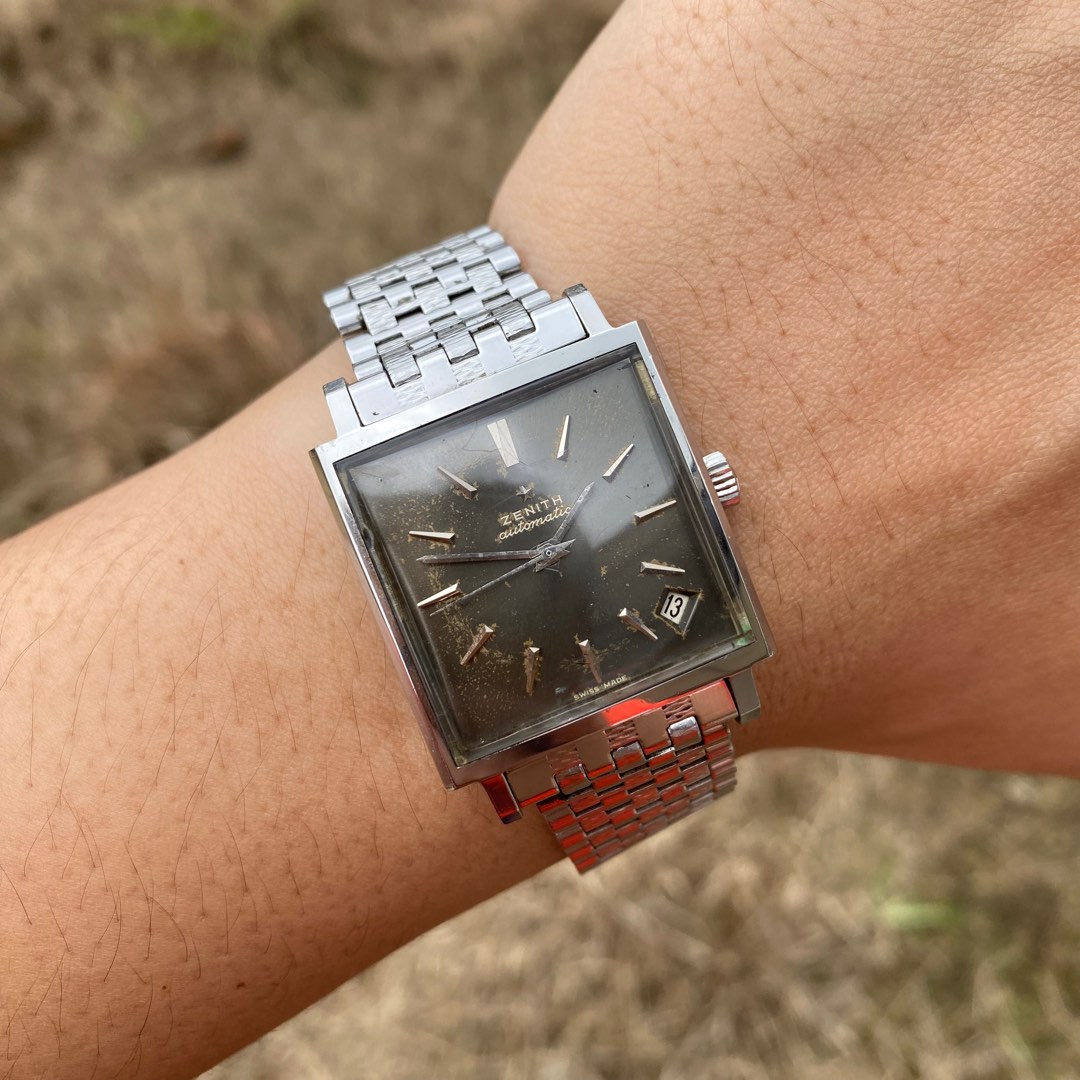 Vintage zenith raspirator jfk tank, Men's Fashion, Watches ...