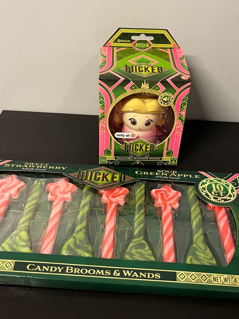 'Wicked' candy canes style brooms and wands, Food & Drinks, Other Food ...