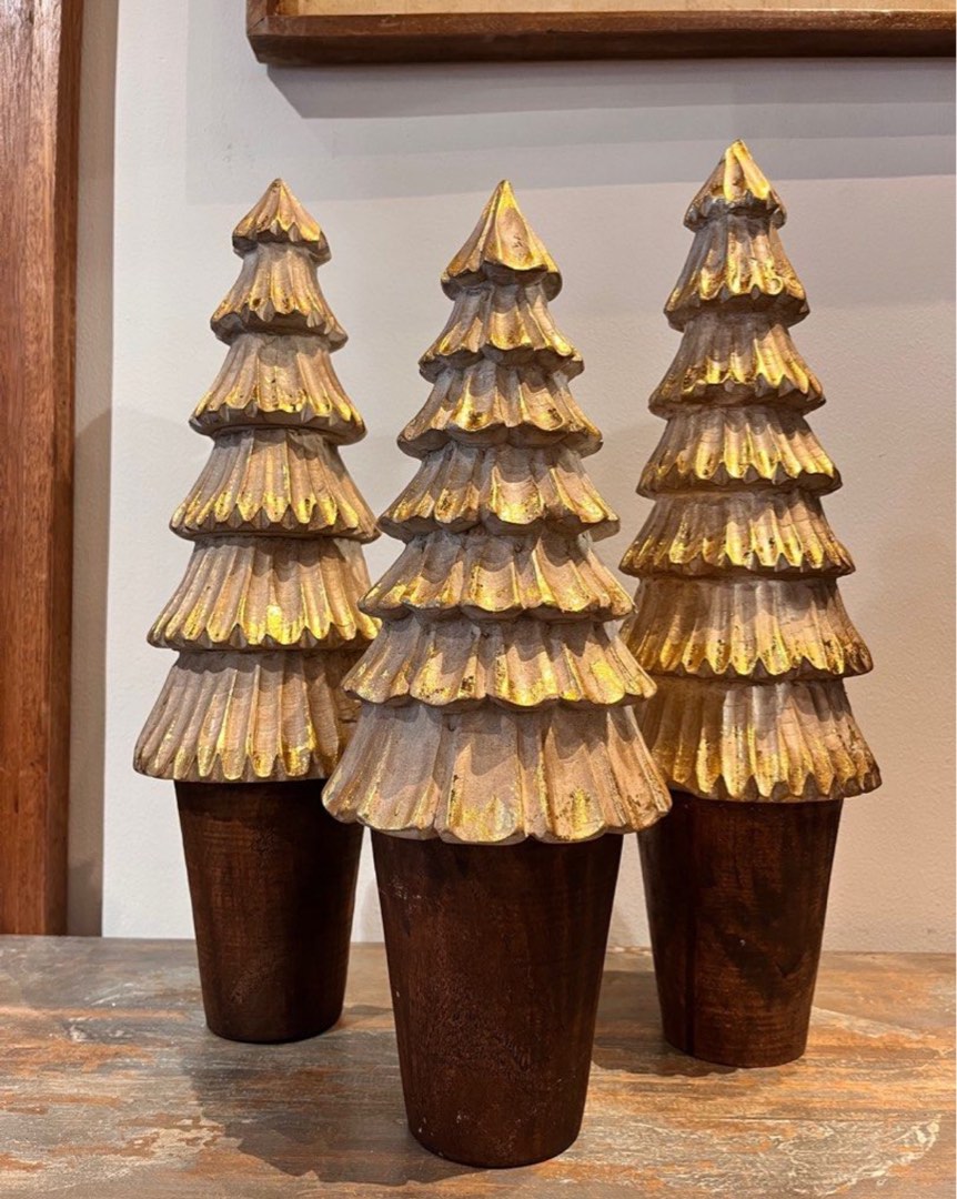 wooden tree table top decor, Furniture & Home Living, Home Decor, Other ...