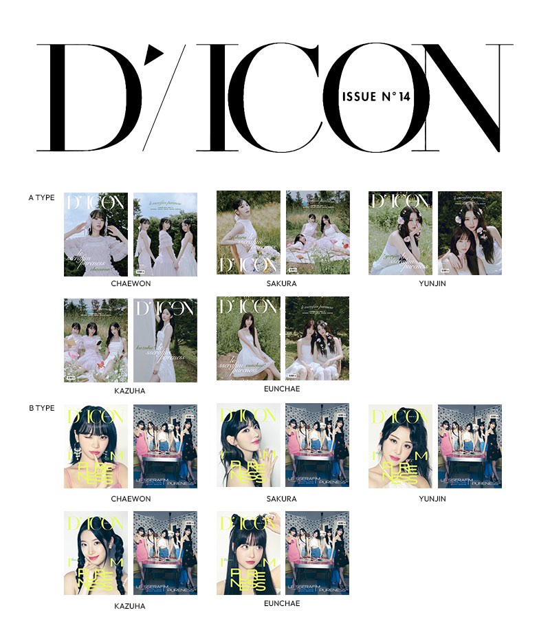 WTS (full set, incl PCs) DICON CHAEWON EUNCHAE LE SSERAFIM, Hobbies & Toys, Memorabilia ...