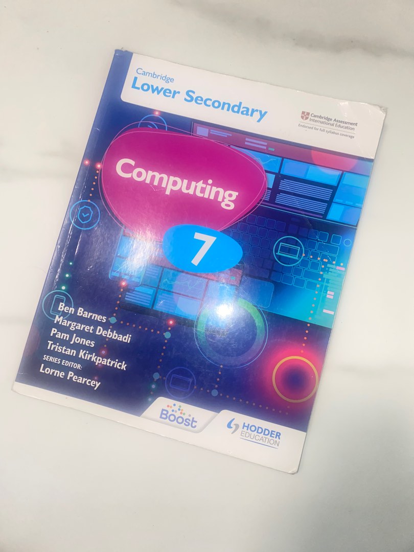 Year 7 Cambridge Lower Secondary Computing Book Hobbies And Toys Books