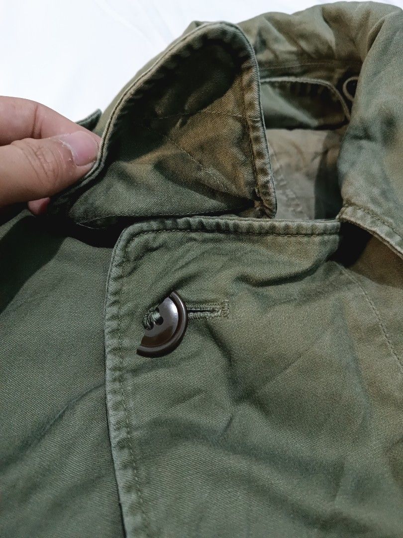 1953 korean war US army overcoat OG 107, Men's Fashion, Coats, Jackets ...