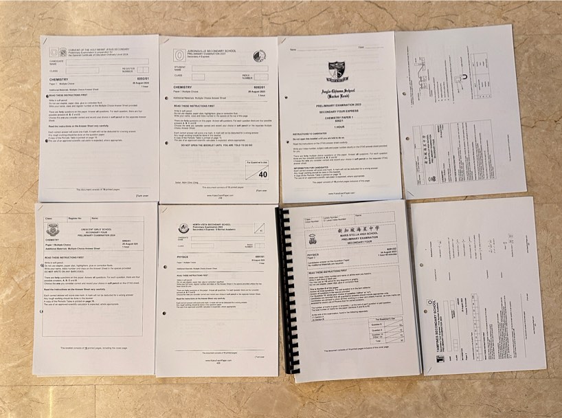 2023 & 2024 sec 4 prelim practice papers, Hobbies & Toys, Books ...