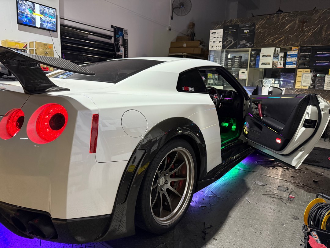 3K REVIEWS!⚡️2025 R35 Nissan GTR Ambient Light Optic Light Car ...