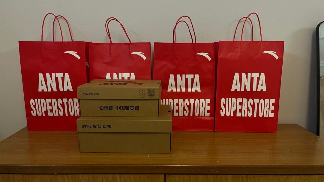 Anta Paperbag Shoebox, Video Gaming, Gaming Accessories, Game Gift ...