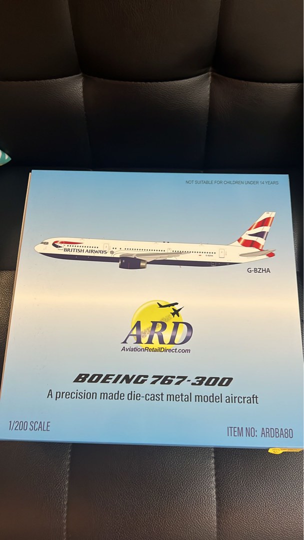 ARDBA80 | ARD Models 1:200 | Boeing 767-300 British Airways G-BZHA ...