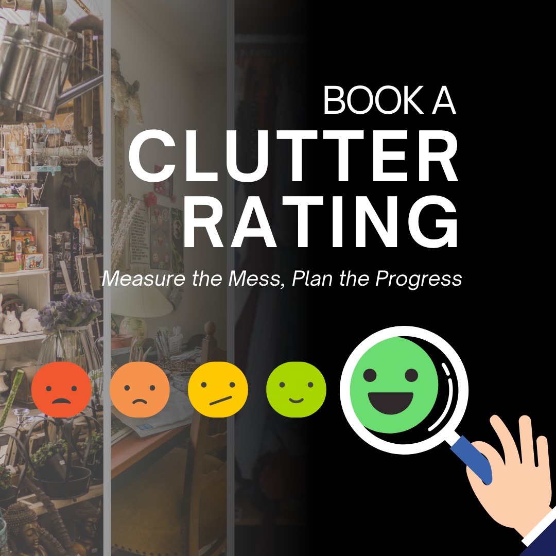 Book a Clutter Rating: Clutter Happens — Embrace the First Step Forward ...