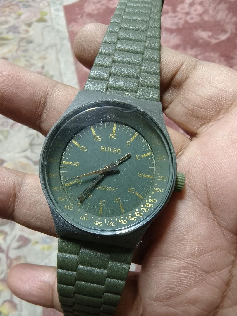 buler sergent swiss, Luxury, Watches on Carousell