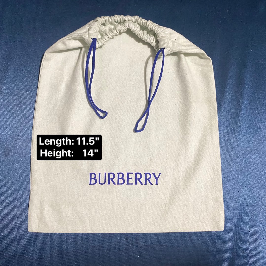 Burberry Dust Bag, Luxury, Bags & Wallets on Carousell