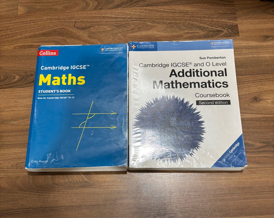 Cambridge IGCSE Maths Textbook [Maths, Add Maths], Hobbies & Toys ...