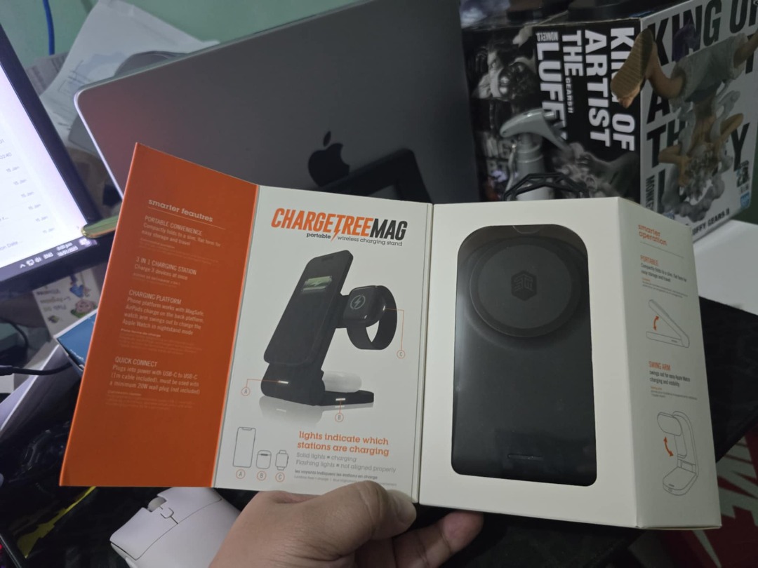 ChargeTree Mag (3 in 1 Portable Wireless Charging Station), Mobile ...