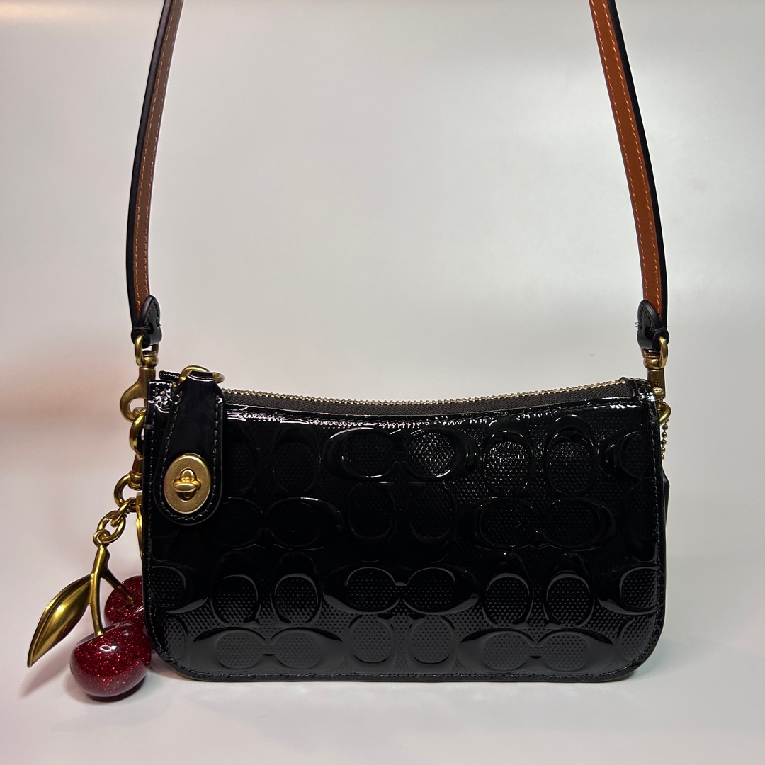 coach penn shoulder bag in patent leather, Luxury, Bags & Wallets on ...