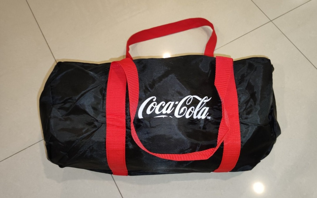 Coca Cola Packable Small Duffle Bag, Women's Fashion, Bags & Wallets ...