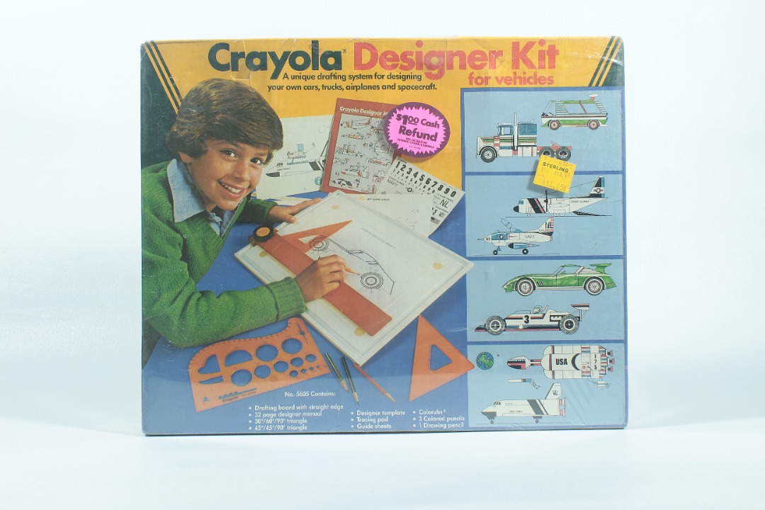Crayola Designer Kit for Vehicles #4605/ Send reasonable offer, Hobbies ...
