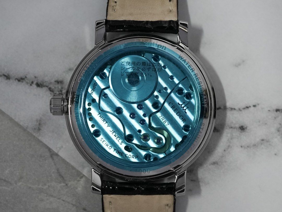 Credor Sakura Fubuki Raden Springdrive Limited Edition 120 Pieces ...