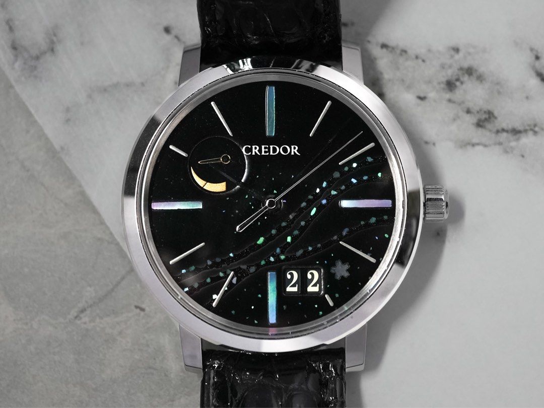 Credor Sakura Fubuki Raden Springdrive Limited Edition 120 Pieces ...