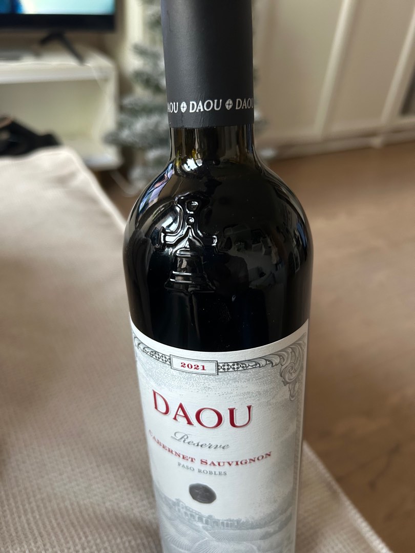 Daou Reserve 2021 - Cabernet Sauvignon, 嘢食 & 嘢飲, 酒精飲料 - Carousell