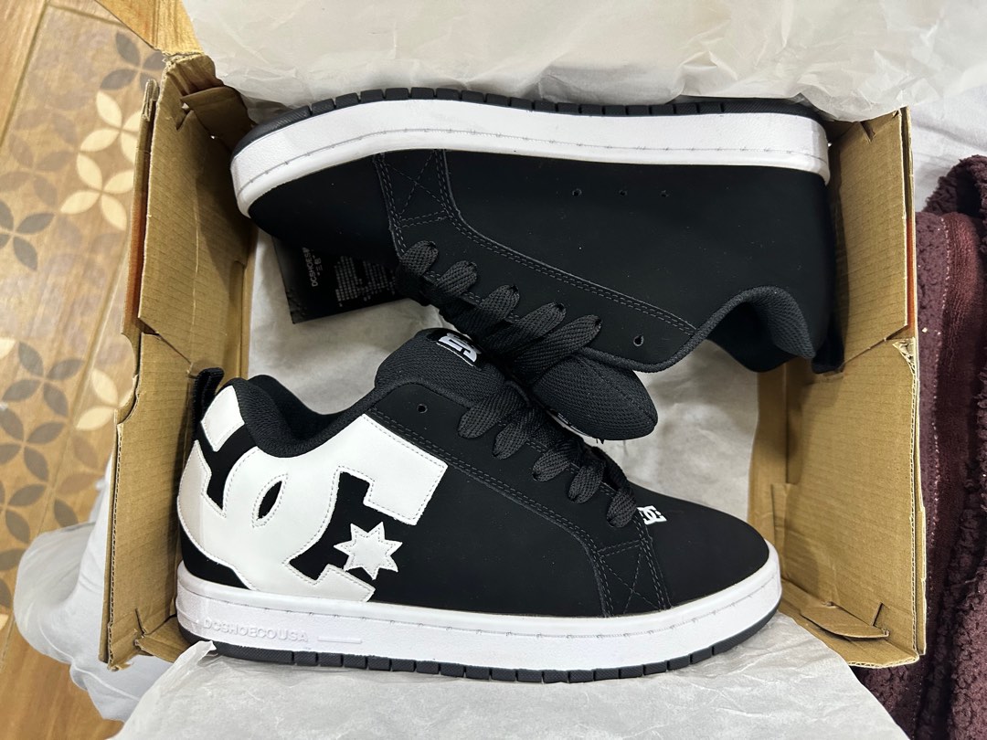 DC Chunky shoes / Court Graffik sneakers, Men's Fashion, Footwear ...