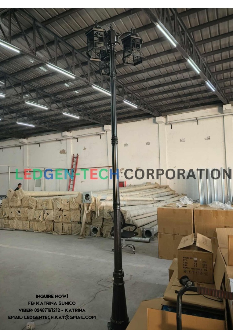 DECORATIVE LAMP POST / AESTHETIC LIGHT, Furniture & Home Living ...