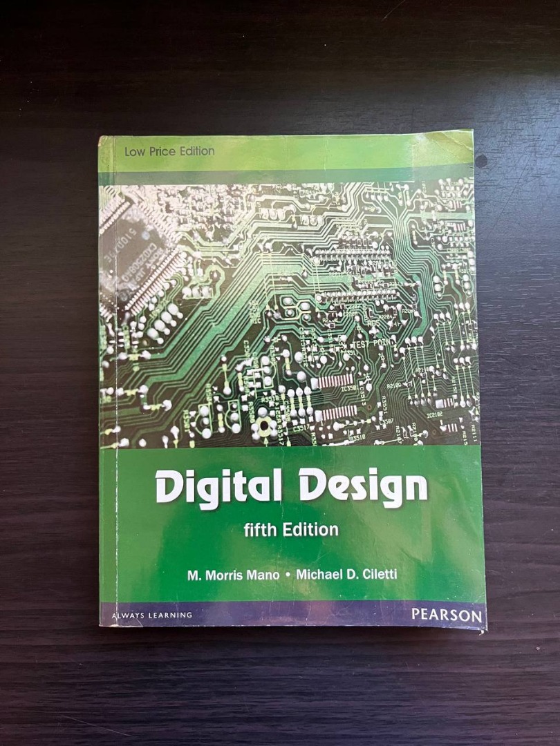 Digital Design by Moris Mano and Michael Ciletti (5th edition), Hobbies ...