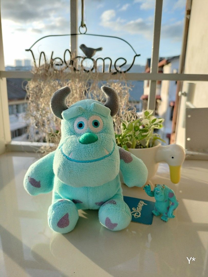 Disney Pixar Monster.Inc James P.Sullivan plush toy, Hobbies & Toys ...