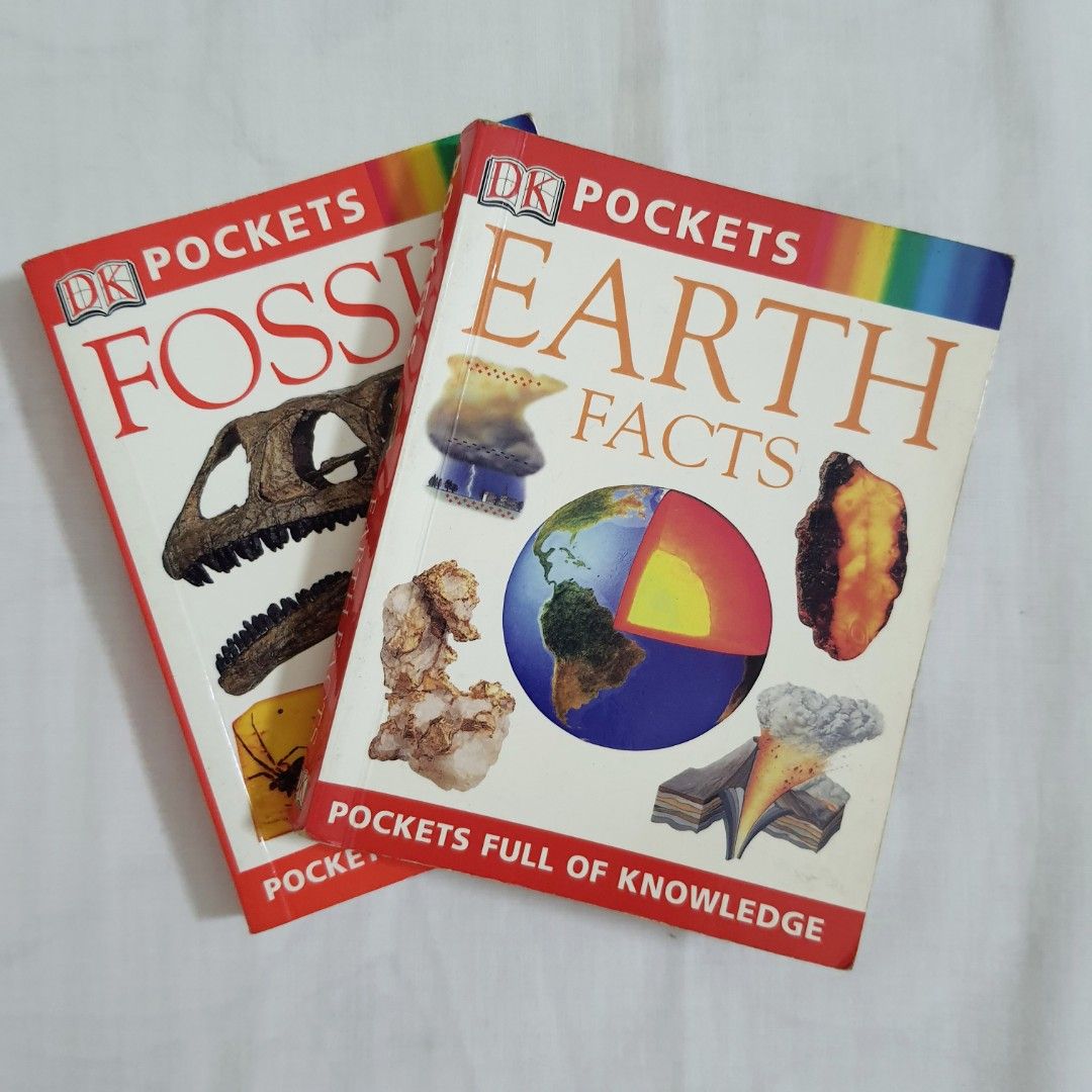 Dk Pockets: Earth Facts and Fossils (Educational) -Set of 2, Hobbies ...