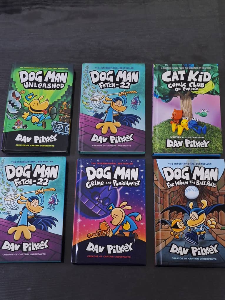 Dog Man Hard Cover, Hobbies & Toys, Books & Magazines, Children's Books ...