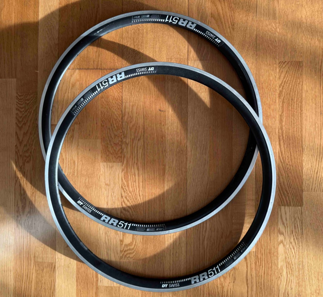 DT Swiss RR511 Aero Rims 700c, Sports Equipment, Bicycles & Parts ...