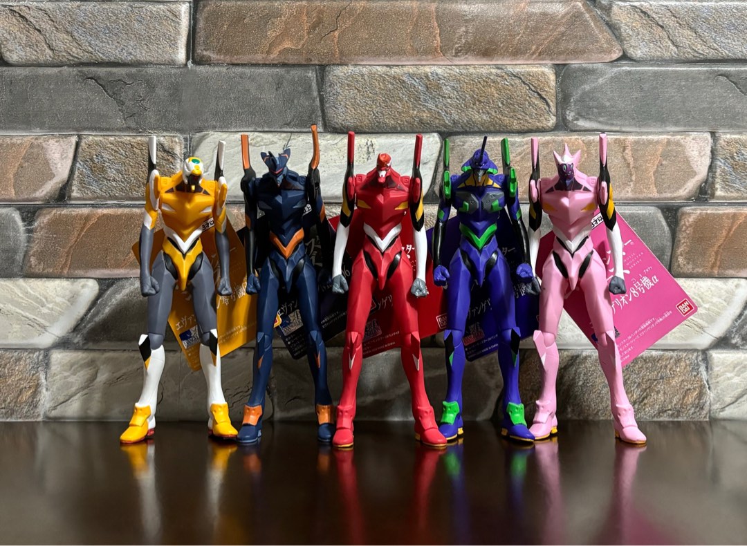 Evangelion Sofubi Set, Hobbies & Toys, Toys & Games on Carousell