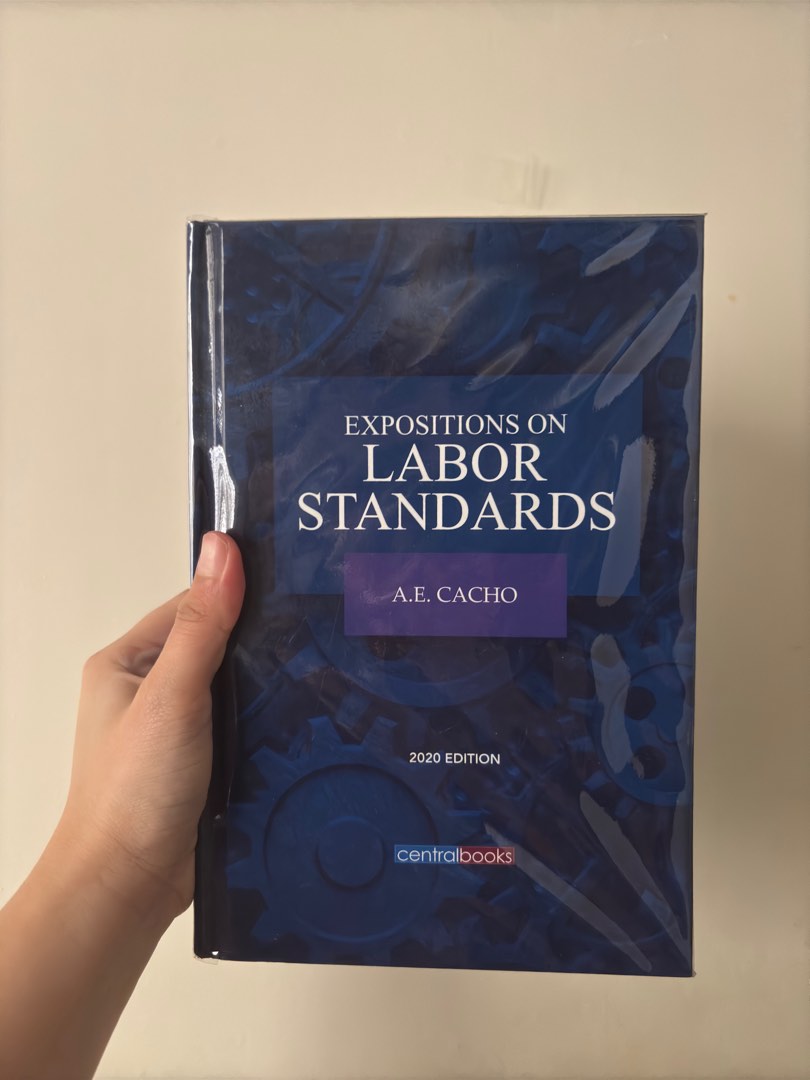 Expositions on Labor Standards by A.E. Cacho, Hobbies & Toys, Books ...