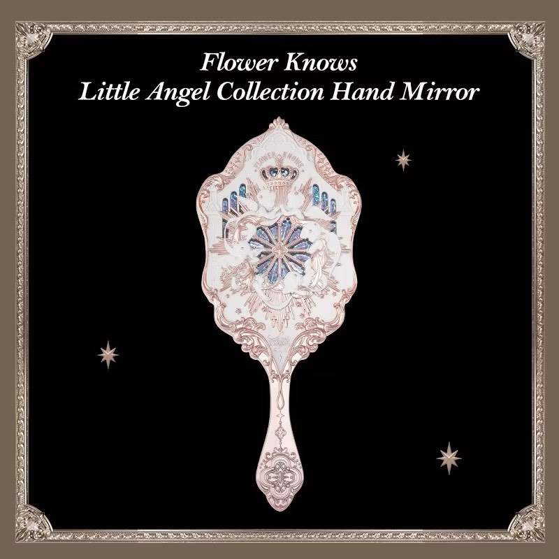 flower knows little angel handmirror, Furniture & Home Living, Home ...