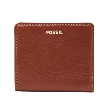 Fossil Madison Bifold Card Wallet RFID - Brown | Dompet kartu mini ...